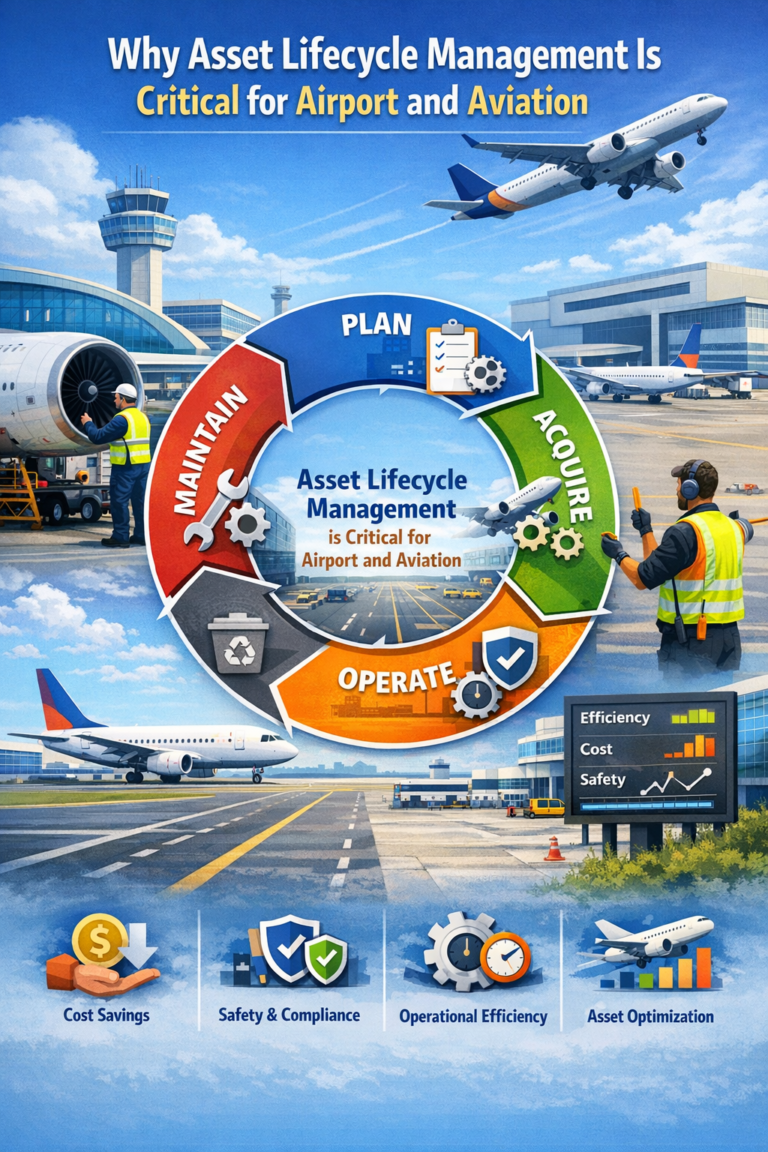 Why Asset Lifecycle Management Is Critical for Airport and Aviation