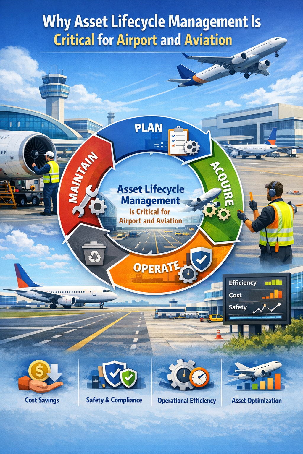 Why Asset Lifecycle Management Is Critical for Airport and Aviation